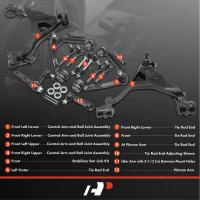 China 14x Control Arm & Idler & Pitman Arm & Tie Rod End for Ford F-150 F-250 for sale