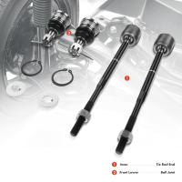 China 4x Front Lower Ball Joint Inner Tie Rod End Kit for Nissan 200SX Sentra 95-99 for sale