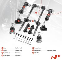China 12x Tie Rod End Ball Joint for Chevy G10 G20 GMC G1500 G2500 1983-1995 for sale