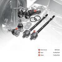 China 6x Inner & Outer Tie Rod End & Front Lower Ball Joint Kit for Nissan 200SX for sale