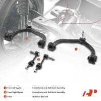 China 4x Front Control Arm with Ball Joint Stabilizer Bar Link for Ford Expedition for sale