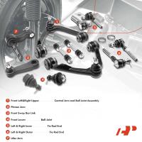 China 12x Front Control Arm & Sway Bar Link & Tie Rod End & Ball Joint for Ford Lincoln for sale