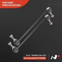 China 6x Front Side Stabilizer Bar Link & Tie Rod End for Lincoln MKC 2015-2019 2.0L for sale