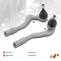 China 2x Outer Tie Rod End for Audi A4 A5 A6 Quattro Q5 RS5 RS7 S4 S5 S6 Porsche Macan for sale