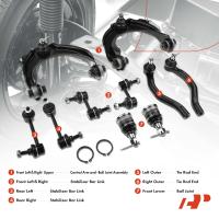 China 10x Front & Rear Control Arm with Ball Joint Sway Bar Link Tie Rod End for Honda for sale