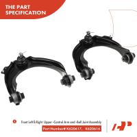 China 10x Front & Rear Control Arm with Ball Joint Sway Bar Link Tie Rod End for Honda for sale