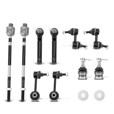 China 10x Front & Rear Stabilizer Bar Link & Ball Joint Tie Rod End for Subaru Impreza for sale