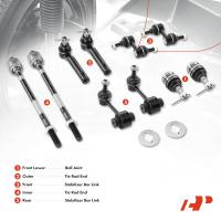 China 10x Front & Rear Stabilizer Bar Link & Ball Joint Tie Rod End for Subaru Impreza for sale
