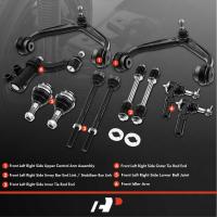 China 11x Front Control Arm with Ball Joint Sway Bar Link Tie Rod End for Chevy GMC for sale