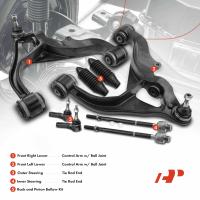 China 8x Front Lower Control Arms & Ball Joint Inner Outer Tie Rod End for Dodge Ram for sale