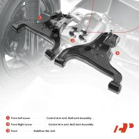 China 4x Front Lower Control Arm with Ball Joint Stabilizer Bar Link for Infiniti for sale
