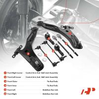 China 8x Front Control Arm with Ball Joint Stabilizer Bar Link Tie Rod End for Hyundai for sale