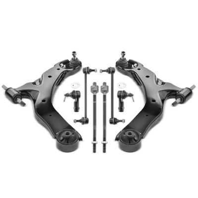 China 8x Front Control Arm & Stabilizer Bar Link &Tie Rod End Assembly for Kia Spectra for sale