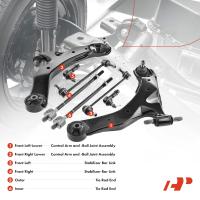 China 8x Front Control Arm & Stabilizer Bar Link &Tie Rod End Assembly for Kia Spectra for sale