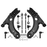 China 10x Front Control Arm with Ball Joint Stabilizer Bar End Link Tie Rod End for VW for sale