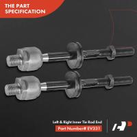China 2x Inner Tie Rod End for BMW 318i 318is 318ti 323is 325i M3 for sale