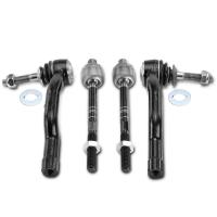 China 4x Inner & Outer Tie Rod End for Ford Edge 15-21 Fusion Lincoln MKZ 13-20 MKX for sale