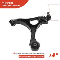China 8x Front Control Arm & Ball Joint Assembly for Honda Civic 2006-2011 L4 1.8L for sale