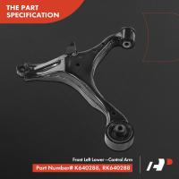 China 8x Control Arm with Ball Joint & Tie Rod Kit for Honda Civic 01-05 1.3L 1.7L for sale