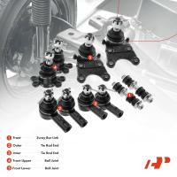 China 10x Front Sway Bar Link & Tie Rod End & Ball Joint for Honda Passport Isuzu for sale