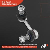China 2x Rear Suspension Stabilizer Bar Link for Cadillac STS SRX Saturn Sky Pontiac for sale
