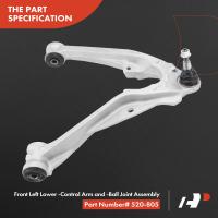 China 2x Front Lower Control Arm Ball Joint for Chevrolet Silverado 1500 GMC Cadillac for sale