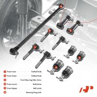 China 11x Front Ball Joint Tie Rod End & Idler Arms for Dodge Ram 1500 Van B150 B2500 for sale