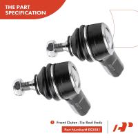 China 4x Front Outer Tie Rod Ends & Ball Joints for Honda Civic Acura EL 2001-2005 for sale