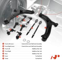 China 10x Front & Rear Control Arm Sway Bar Link Tie Rod End for Hyundai Accent 00-05 for sale