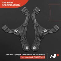 China 2x Front Upper Control Arm with Ball Joint for Land Rover Range Rover Sport 10-13 for sale