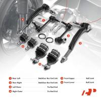China 8x Front & Rear Bar End Link & Tie Rod End & Ball Joint for Buick Chevrolet GMC for sale