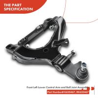 China 4x Front Control Arm Ball Joint for Buick Rainier Chevy Trailblazer GMC Isuzu for sale