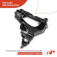 China 10x Front Control Arm with Ball Joint for Chevy Trailblazer GMC Envoy for sale
