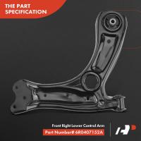 China Front Right Lower Control Arm for Audi A1 2011-2018 Volkswagen Polo 2013-2018 for sale