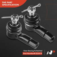China 2x Front Outer Steering Tie Rod End for Suzuki Esteem 1995-2002 Swift 1996-1997 for sale