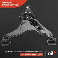 China Front Left Lower Control Arm with Ball Joint for Mitsubishi Montero 2001-2006 for sale