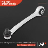 China Front Right Upper Forward Control Arm with Ball Joint for Audi A8 Quattro 11-16 for sale