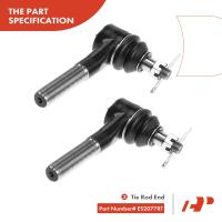 China 7x Front Tie Rod End with Ball for Ford F-150 80-86 F-250 F-350 Bronco RWD 4WD for sale