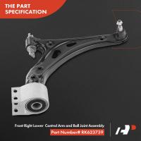 China Front Right Lower Control Arm with Ball Joint for Cadillac XT5 17-19 GMC Acadia for sale
