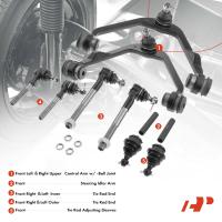 China 10x Front Control Arm with Ball Joints Tie Rod End for Ford F-150 F-250 RWD for sale