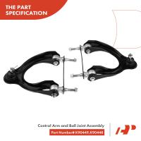 China 6x Front Upper Control Arm with Ball Joint Tie Rod End for Acura Honda Civic for sale