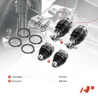 China 4x Front Ball Joint Kit for Ford E-150 Club Wagon E-450 Econoline Super Duty for sale