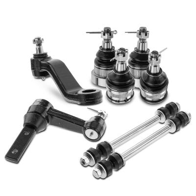 China 8x Front Pitman Idler Arm Stabilizer Bar Link Ball Joint for Dodge Ram 1500 94-99 for sale