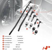 China 10x Front Tie Rod End Ball Joints Sway Bar Links for Dodge Ram 1500 2500 95-97 for sale