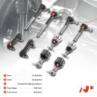 China 10x Inner & Outer Tie Rod End & Ball Joint for Dodge Ram 2500 3500 97-99 for sale