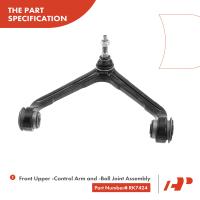 China 8x Front Control Arm with Ball Joint Tie Rod End for Dodge Ram 1500 2002-2005 for sale
