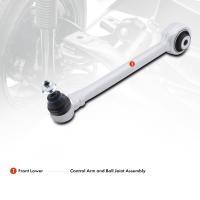 China Front Lower Control Arm with Ball Joint for Mercedes-Benz X204 GLK250 GLK350 for sale