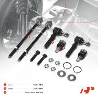 China 6x Inner & Outer Tie Rod Ends Ball Joints for Chrysler Dodge Plymouth Voyager for sale