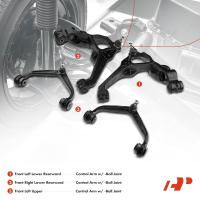 China 4x Front Lower & Upper Control Arms with Ball Joint for Chevy Silverado 2500HD for sale