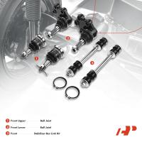 China 6x Front Stabilizer Bar Link Kit & Ball Joint for Chevy Silverado GMC Sierra 1500 for sale